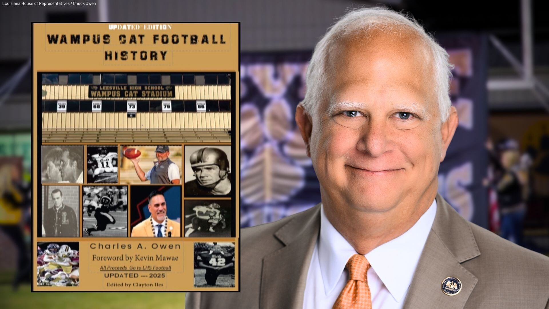 State Rep., Wampus Cat fanatic chronicles 100 years of Leesville ...