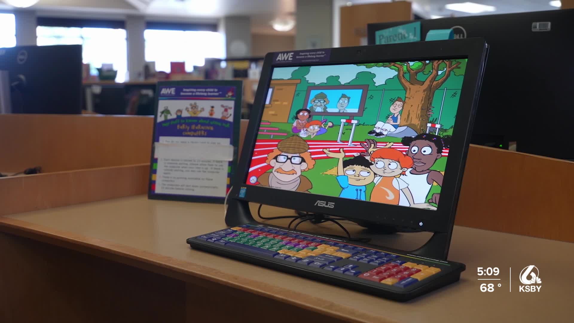 Santa Maria Public Library receives new computers just for kids