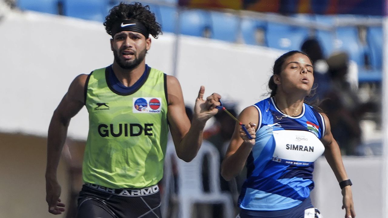Para Athletics World Championships gold medallist Simran Sharma’s guide ...