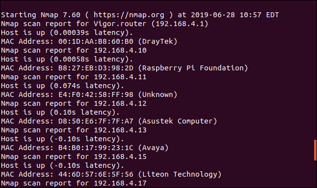 How to See All Devices on Your Network With nmap on Linux