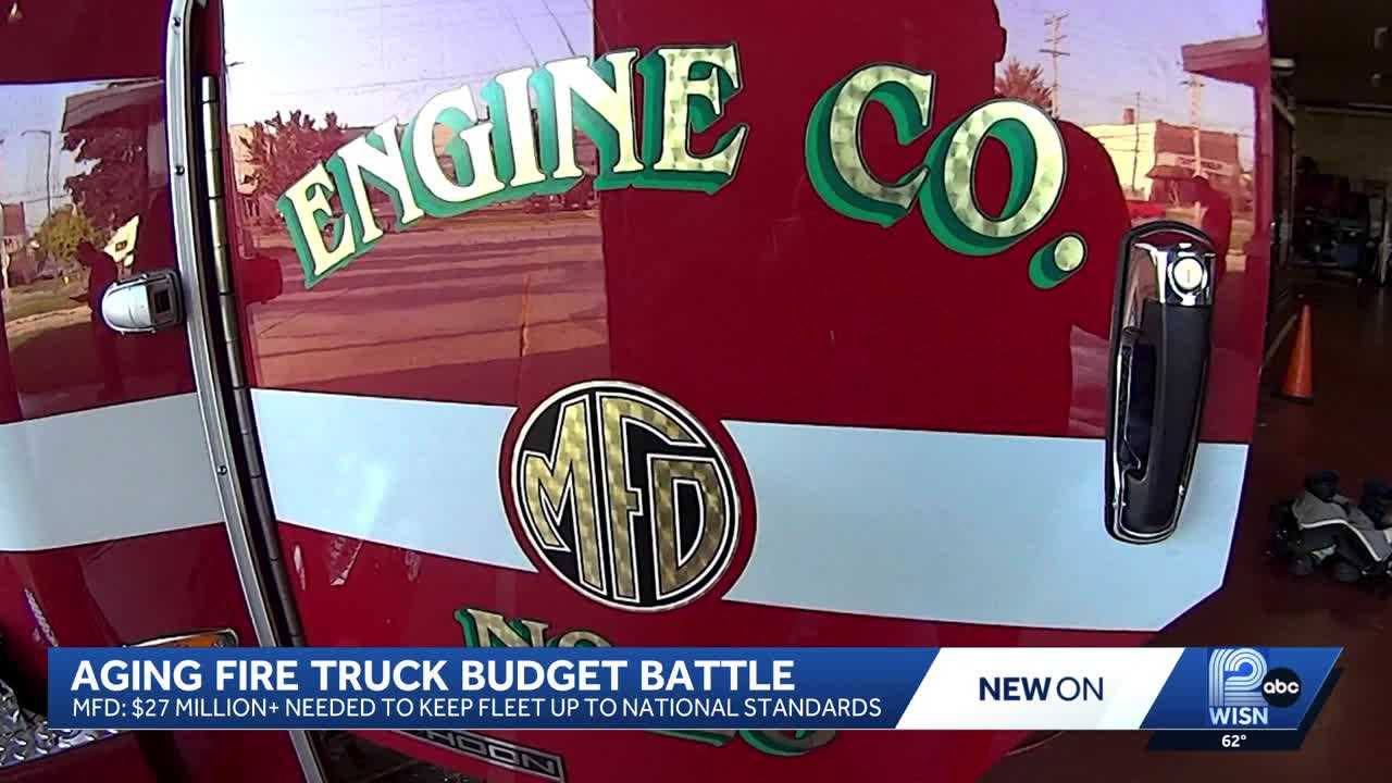 Milwaukee Fire Department says old fire engines pose public safety risk, city says it doesn't ...