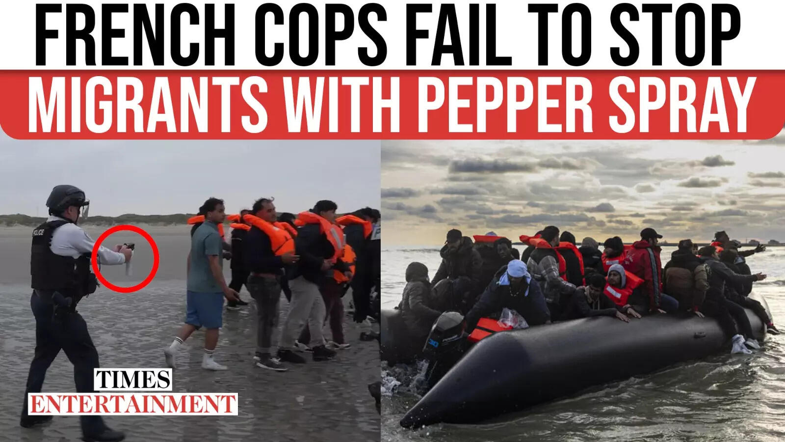 French Cops’ Desperate Pepper Spray Attempt With Migrants Ends In Total ...