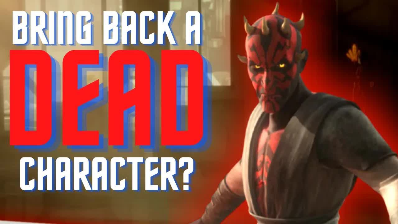 How the Clone Wars saved Darth Maul
