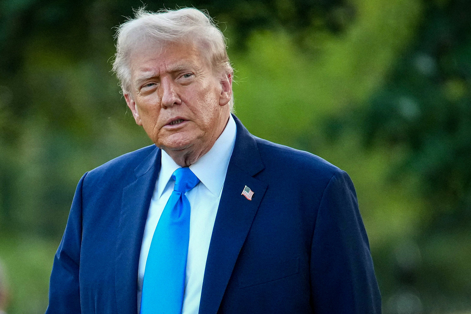 Trump gets Covid vaccine and flu shot during second check-up of the year