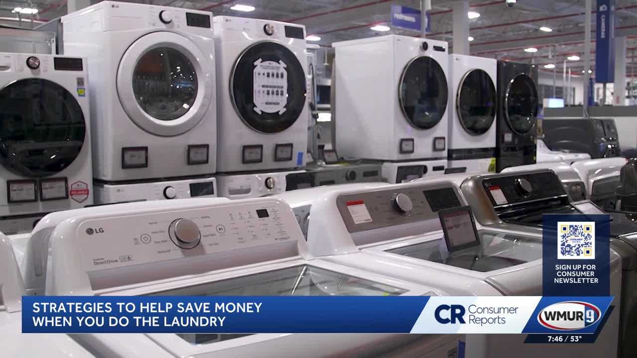 Consumer Reports tips for saving money while doing laundry