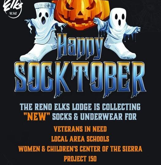 Donating new socks and underwear for a good cause: Socktober donation drive