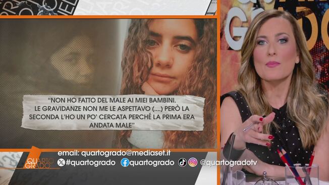 Chiara Petrolini: "Non ho fatto del male ai miei bambini"