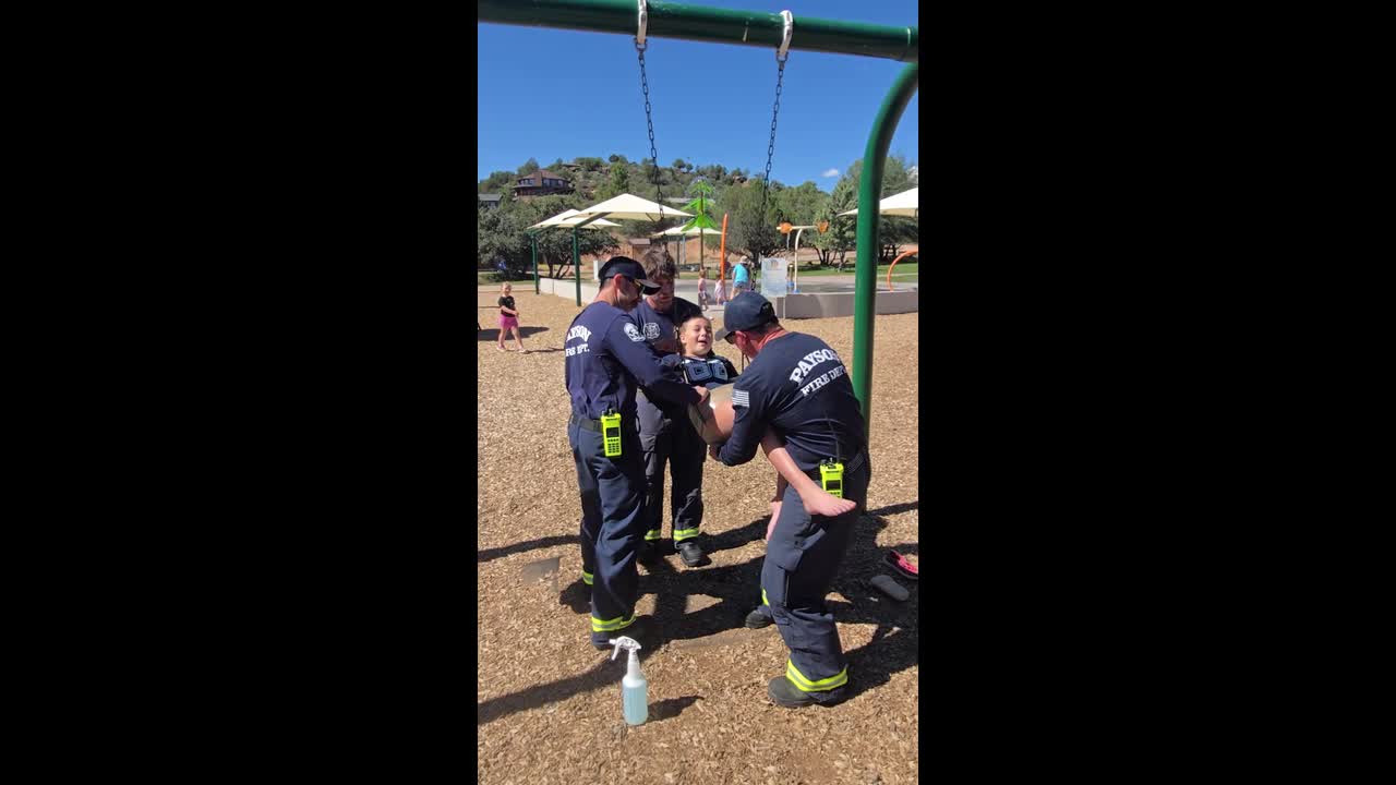 11-year-old stuck in baby swing—Green Valley Park rescue racks up 2 ...