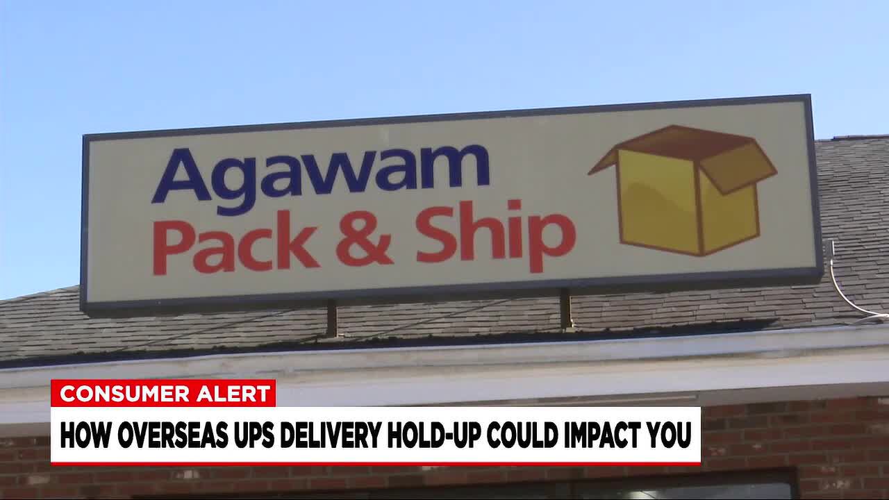 Customs changes creating delays for some UPS shipments