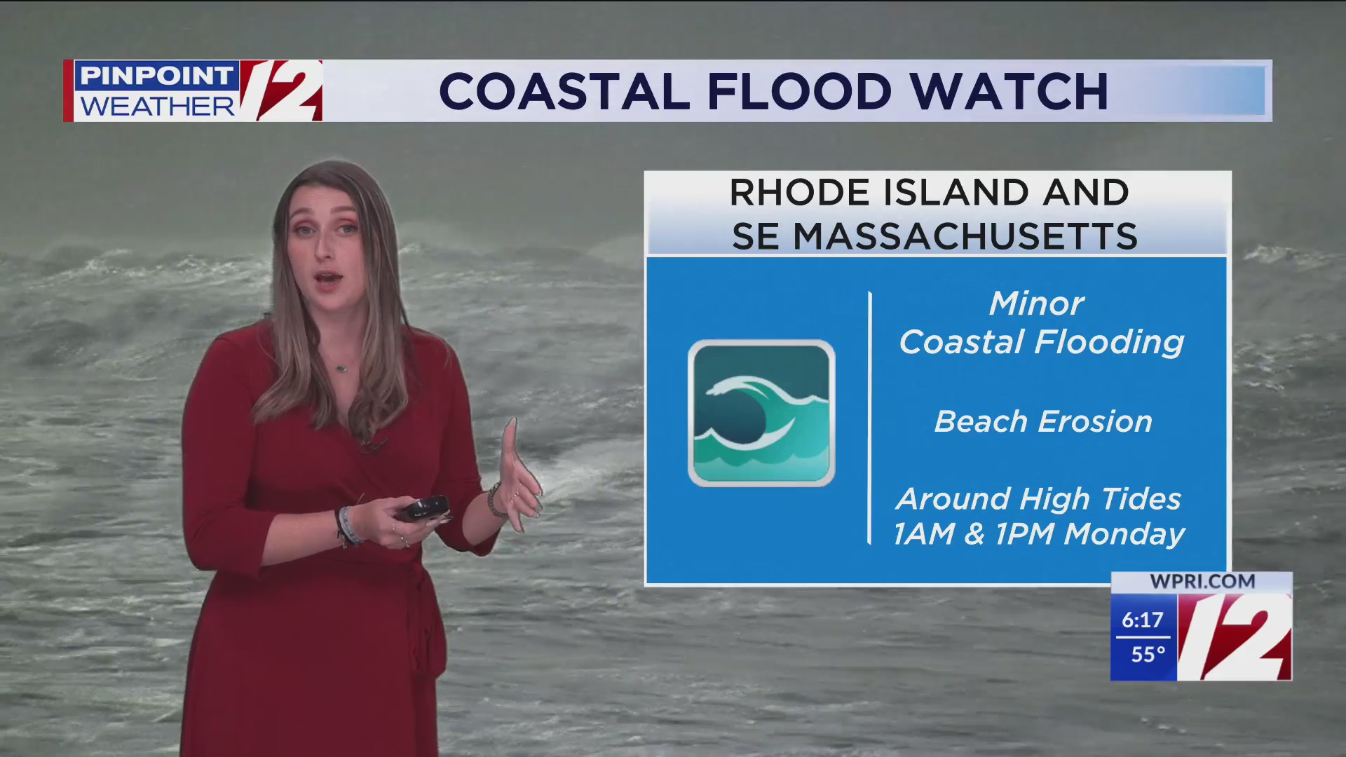 WPRI 12 Weather Forecast 10/10/25