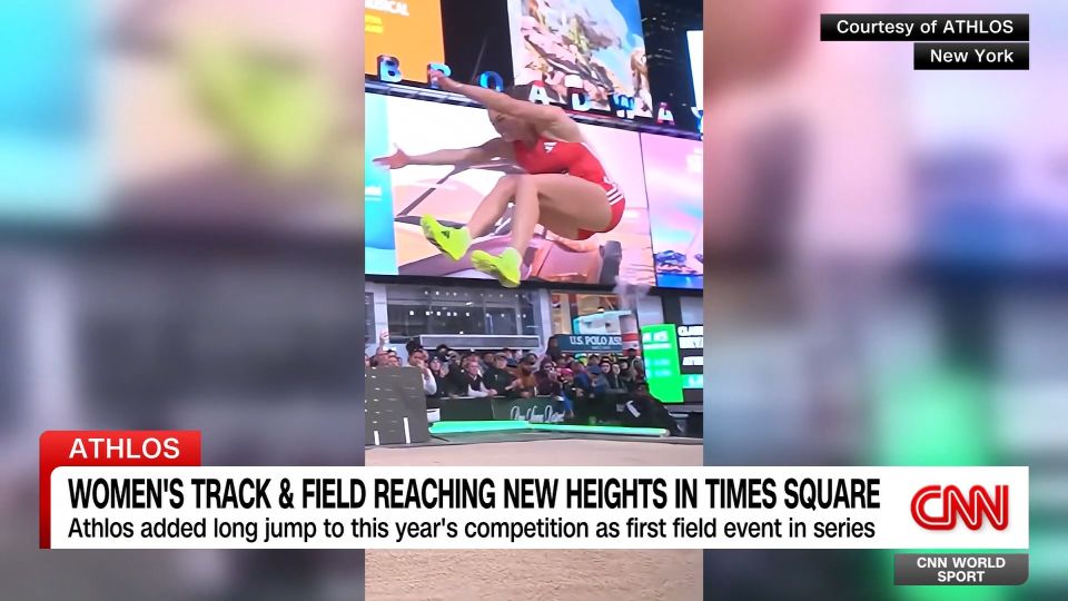 Women’s Track & Field reaching new heights in Times Square