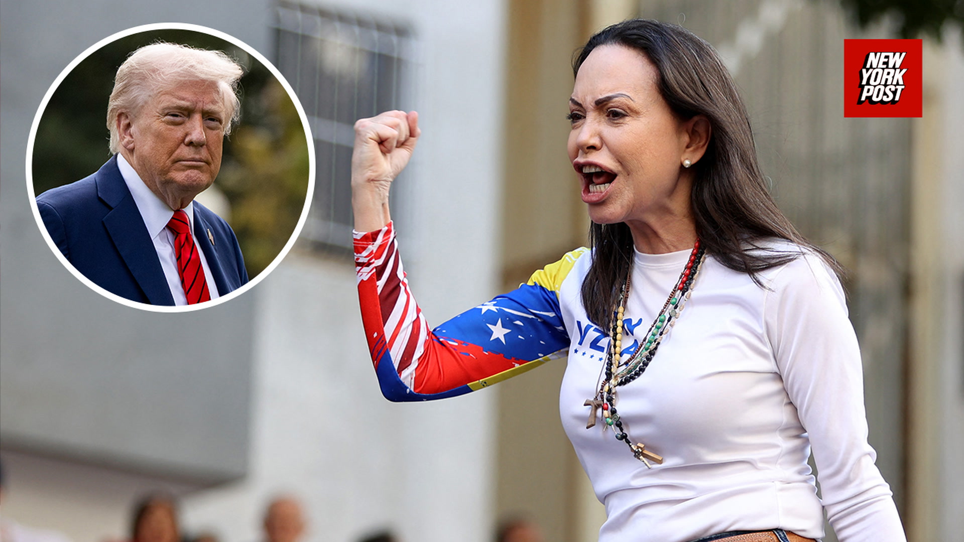 Nobel Peace Prize Winner, Venezuelan Opposition Leader Maria Corina ...