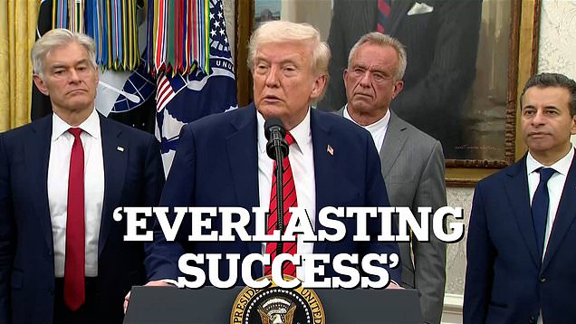 Trump floats 'everlasting success' beyond Gaza