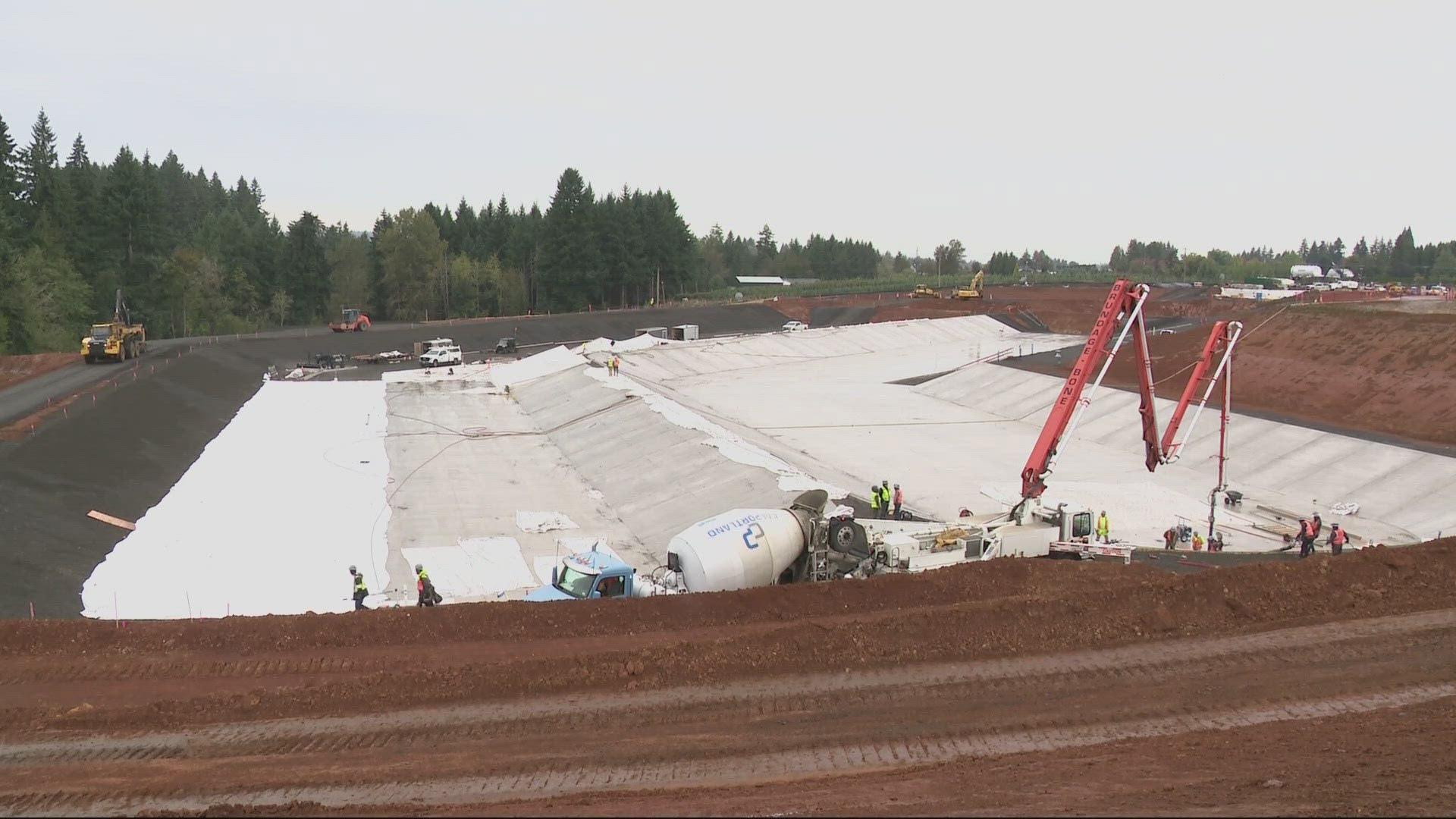 Work resumes on Bull Run Filtration Facility in Gresham