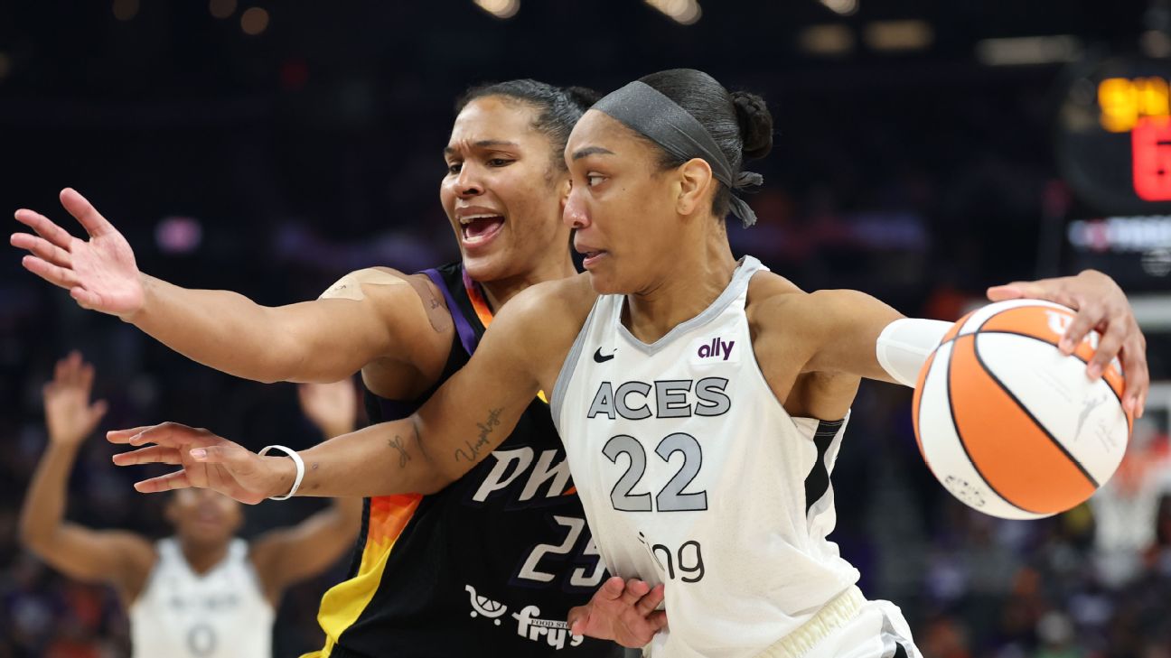 WNBA Finals takeaways: Mercury-Aces Game 4 highlights