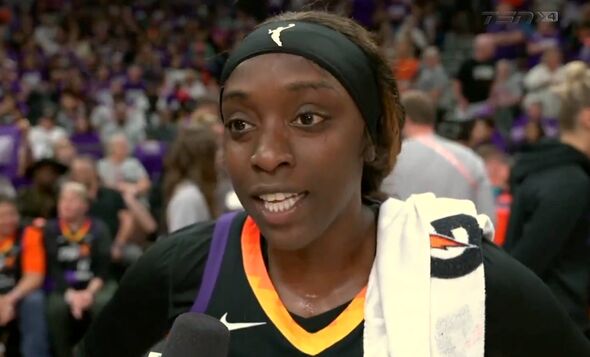 WNBA star uses in-game interview to blast referees in Finals clincher