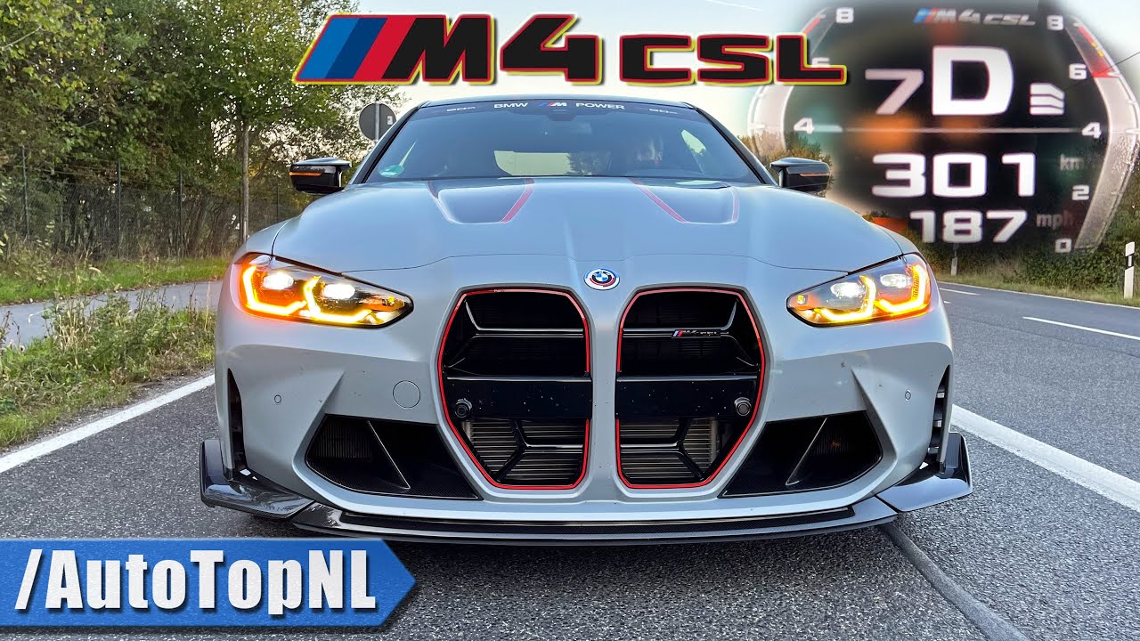 BMW M4 CSL POV | 0–300, 1/4 Mile, Drift & Sound