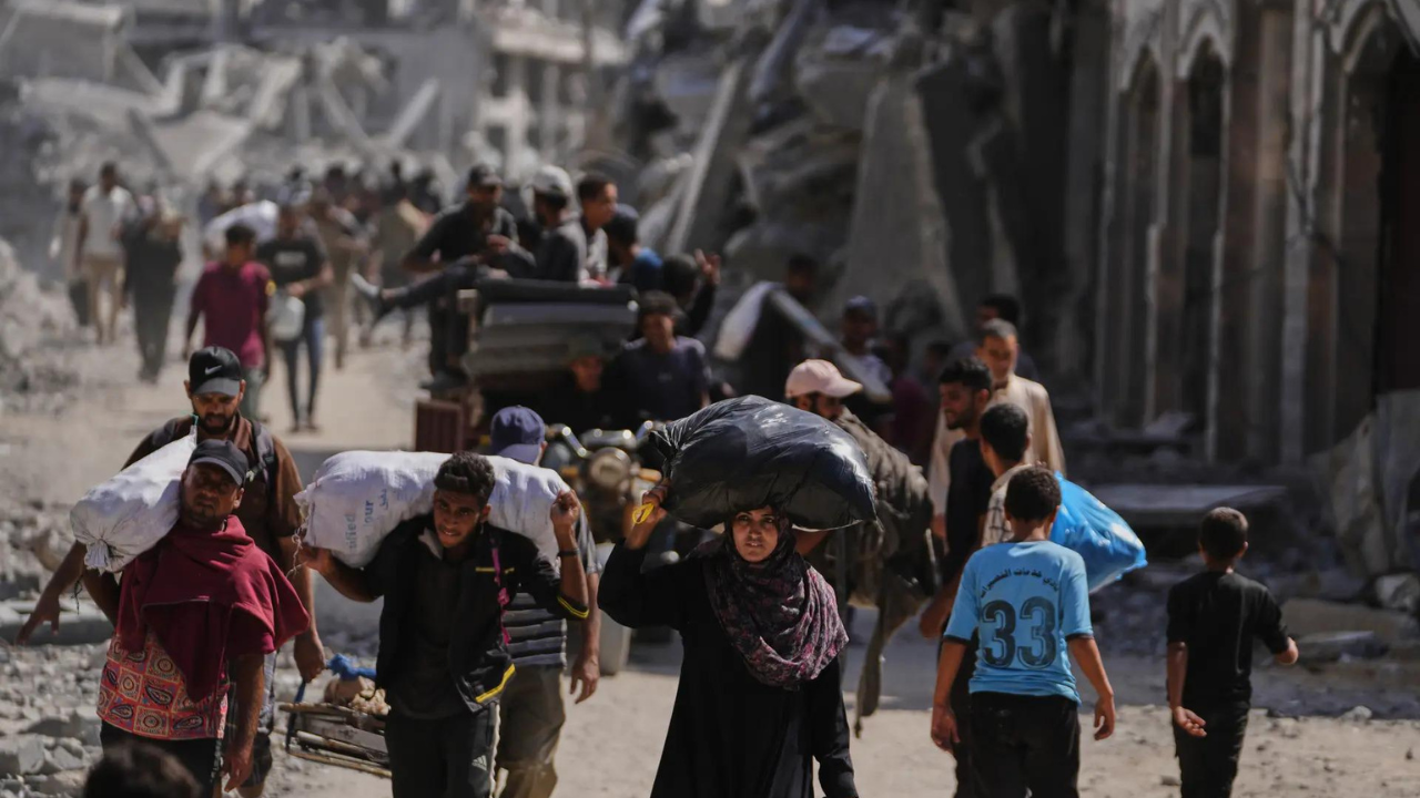 Israel-Hamas ceasefire deal: US troops arrive in Tel Aviv to oversee ...
