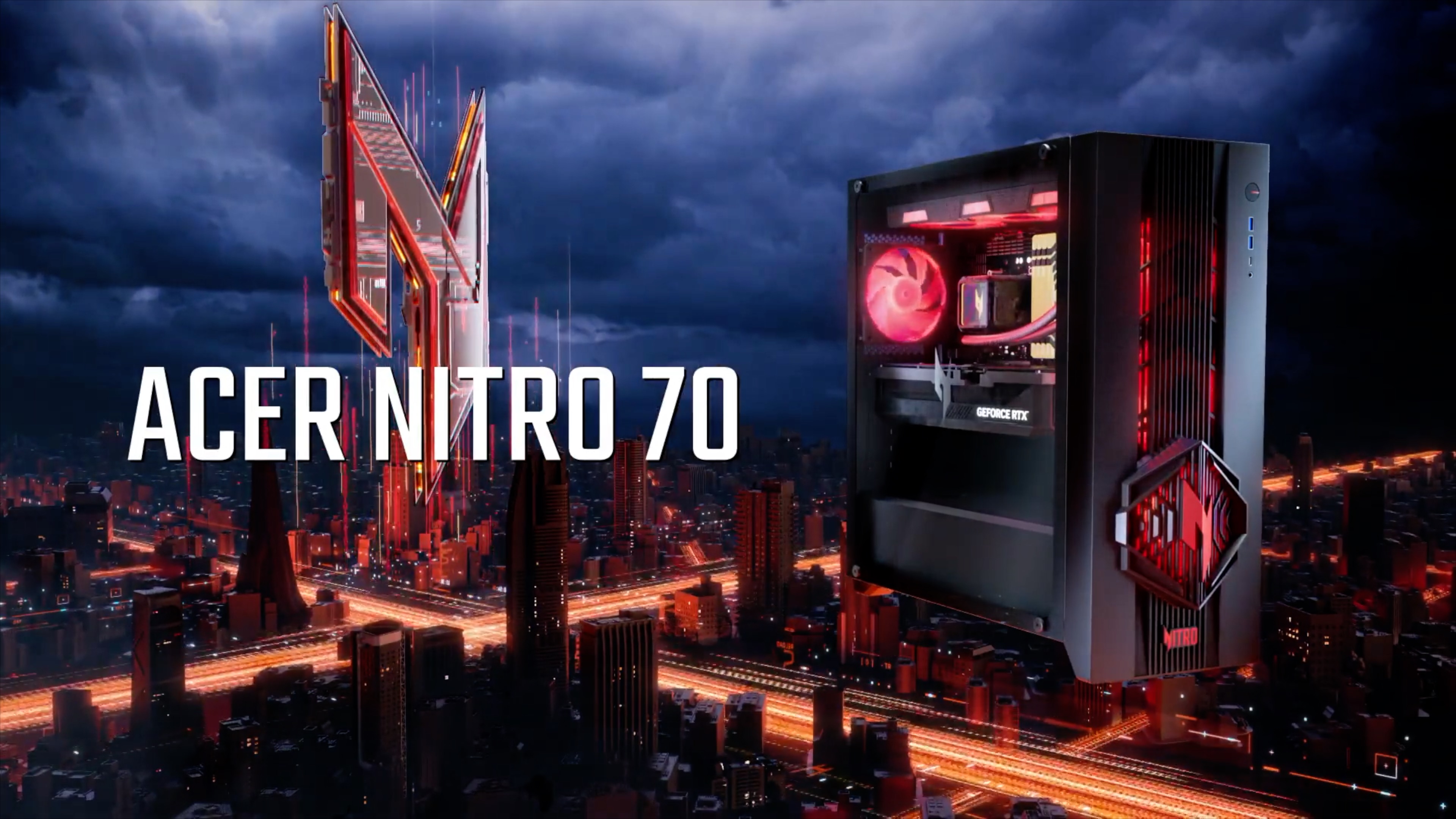 2025 Acer Nitro 70 Full Throttle AMD Flagship Desktop