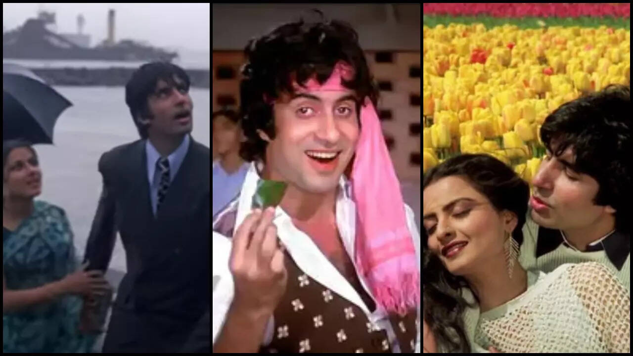 Amitabh Bachchan's most iconic songs: 'Paan Banaras Wala' to 'Dekha Ek ...