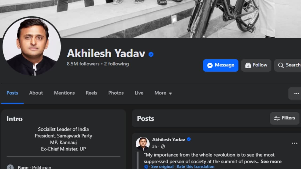 Why Facebook Flagged Akhilesh Yadav Posts and Later Restored His Account