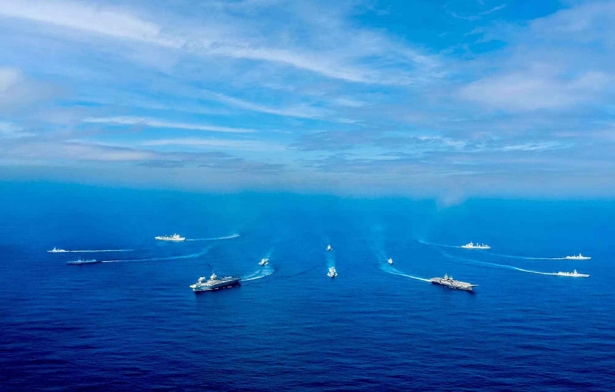 'Carrier strike group exercise demonstrates UK-India ties as Global ...