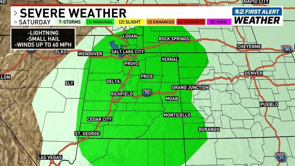 Flash flooding risk remains as storms expected to move through Utah