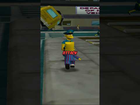 Hilarious police reaction in The Simpsons Hit & Run #videogames # ...