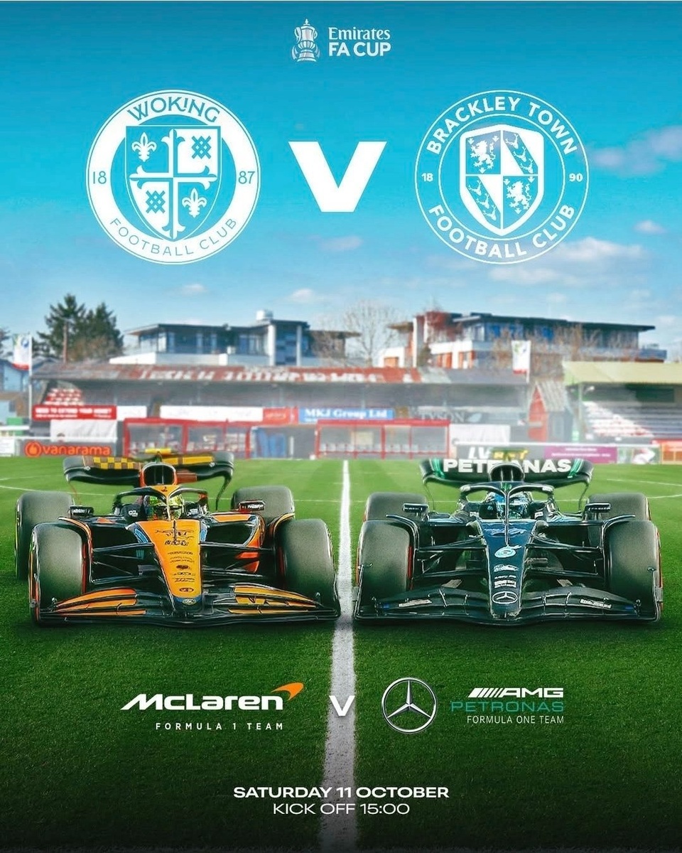 El McLaren contra Mercedes más inesperado… y no en F1, será en fútbol