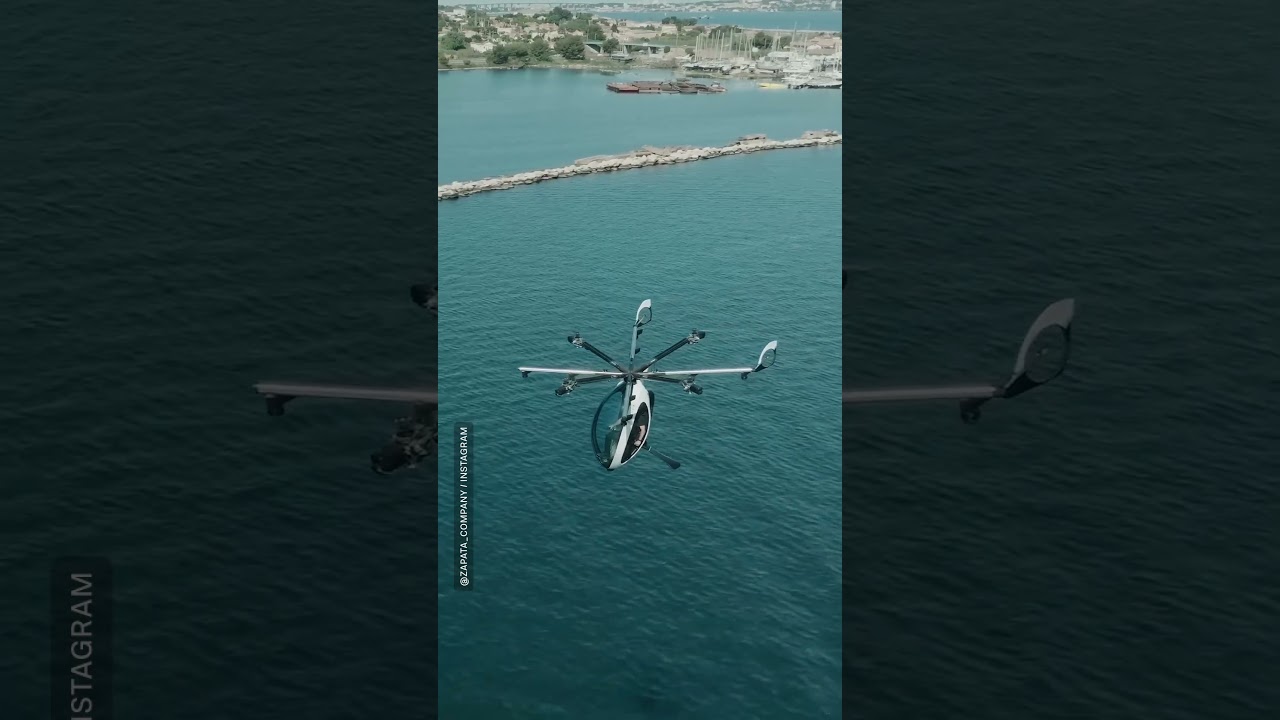 Egg-shaped aircraft lets you fly solo at speeds up to 63 MPH