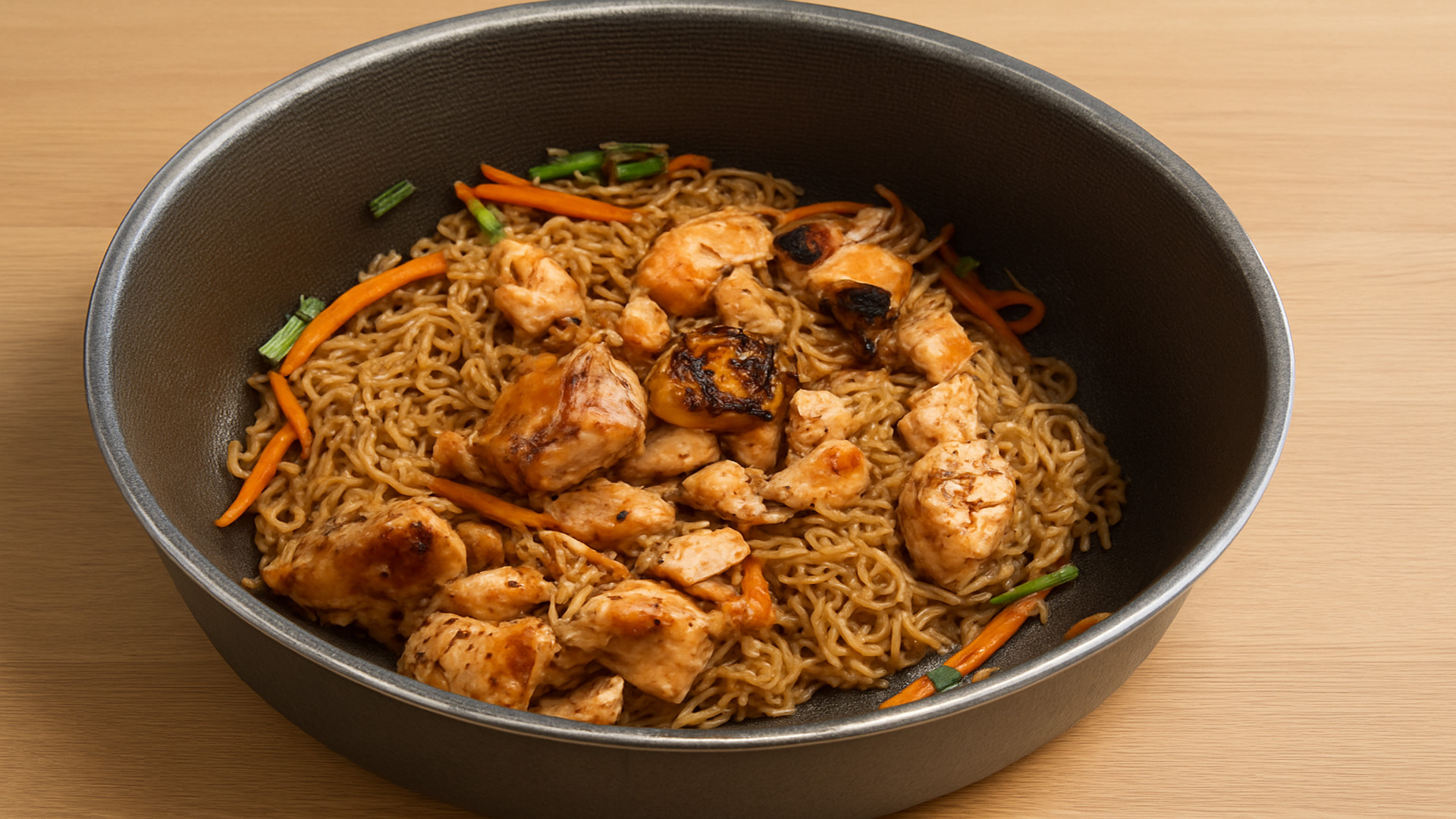 How to Make Teriyaki Chicken Noodles