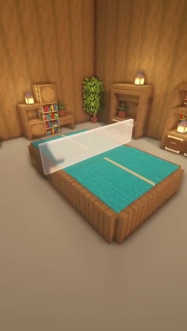 Minecraft Ping Pong Table Design