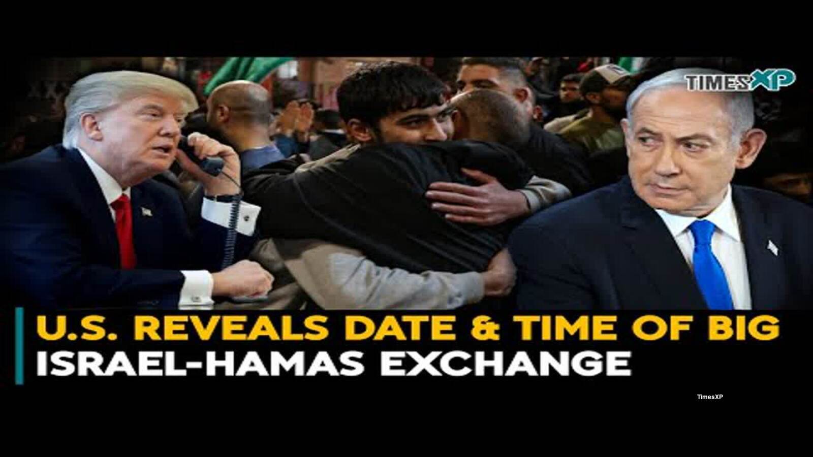 U.S. Reveals Date & Time Of Big Israel-Hamas War Prisoners Exchange