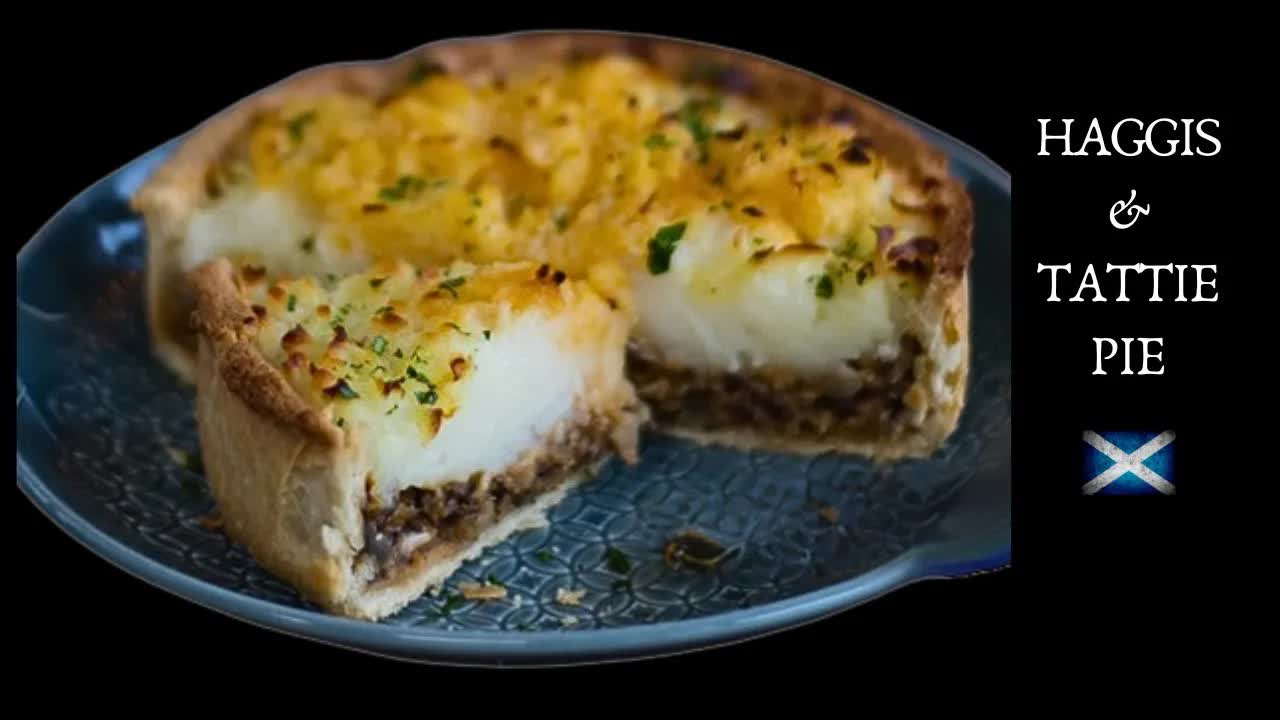 haggis and potato pie recipe | easy scottish comfort food