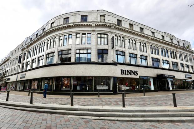Darlington Binns could split ground floor into six shops under new plans