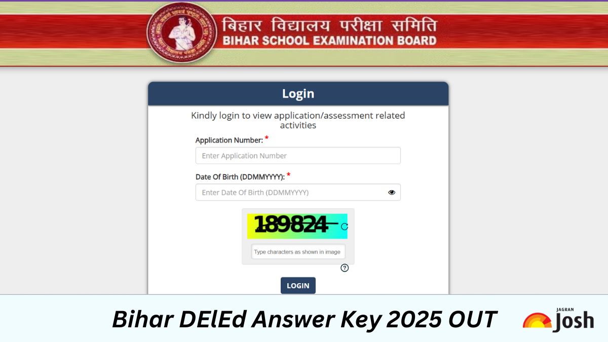 Bihar DElEd Answer Key 2025 OUT: बिहार डीएलएड उत्तर कुंजी secondary ...