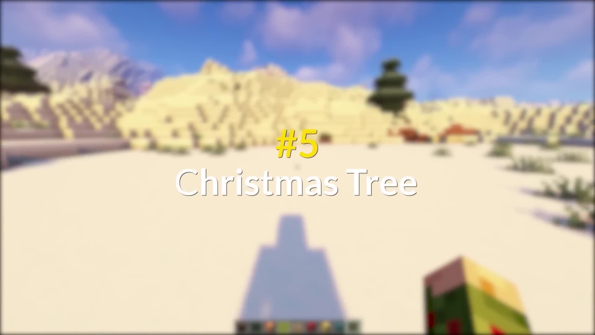 Christmas Winter Build Ideas Minecraft