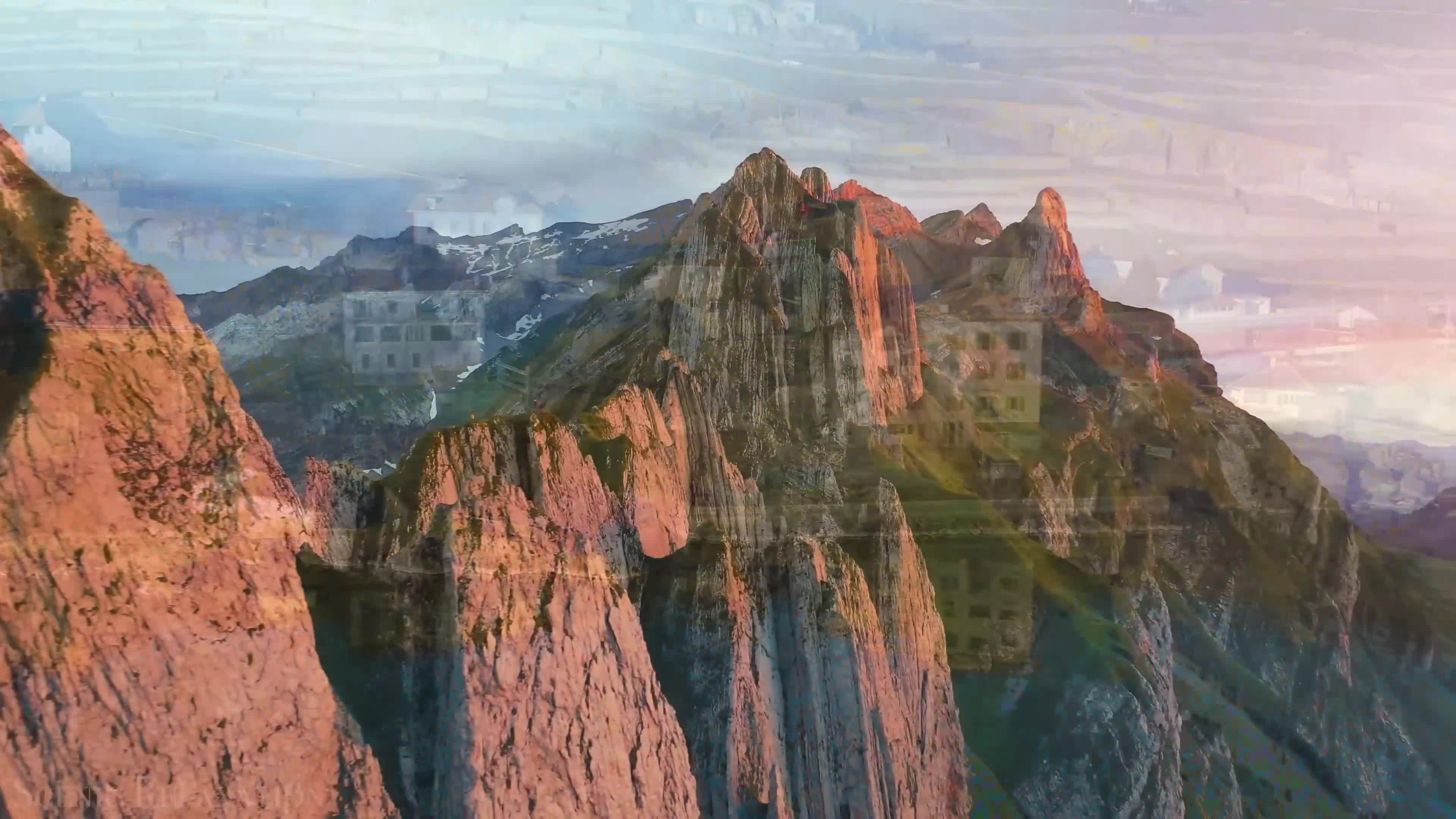 Oeschinen Lake – Switzerland – Mountain Cliffs and Alpine Water in 4K