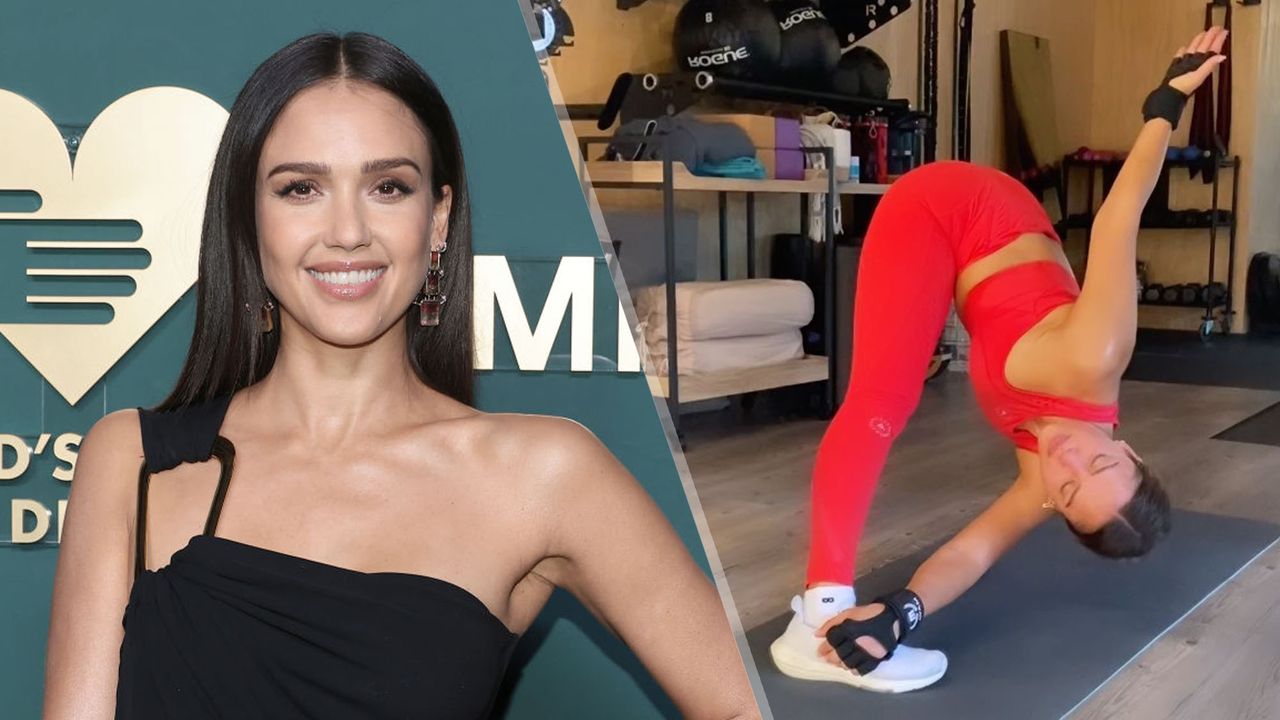 I just tried Jessica Alba’s favorite arms and abs exercise — here's ...