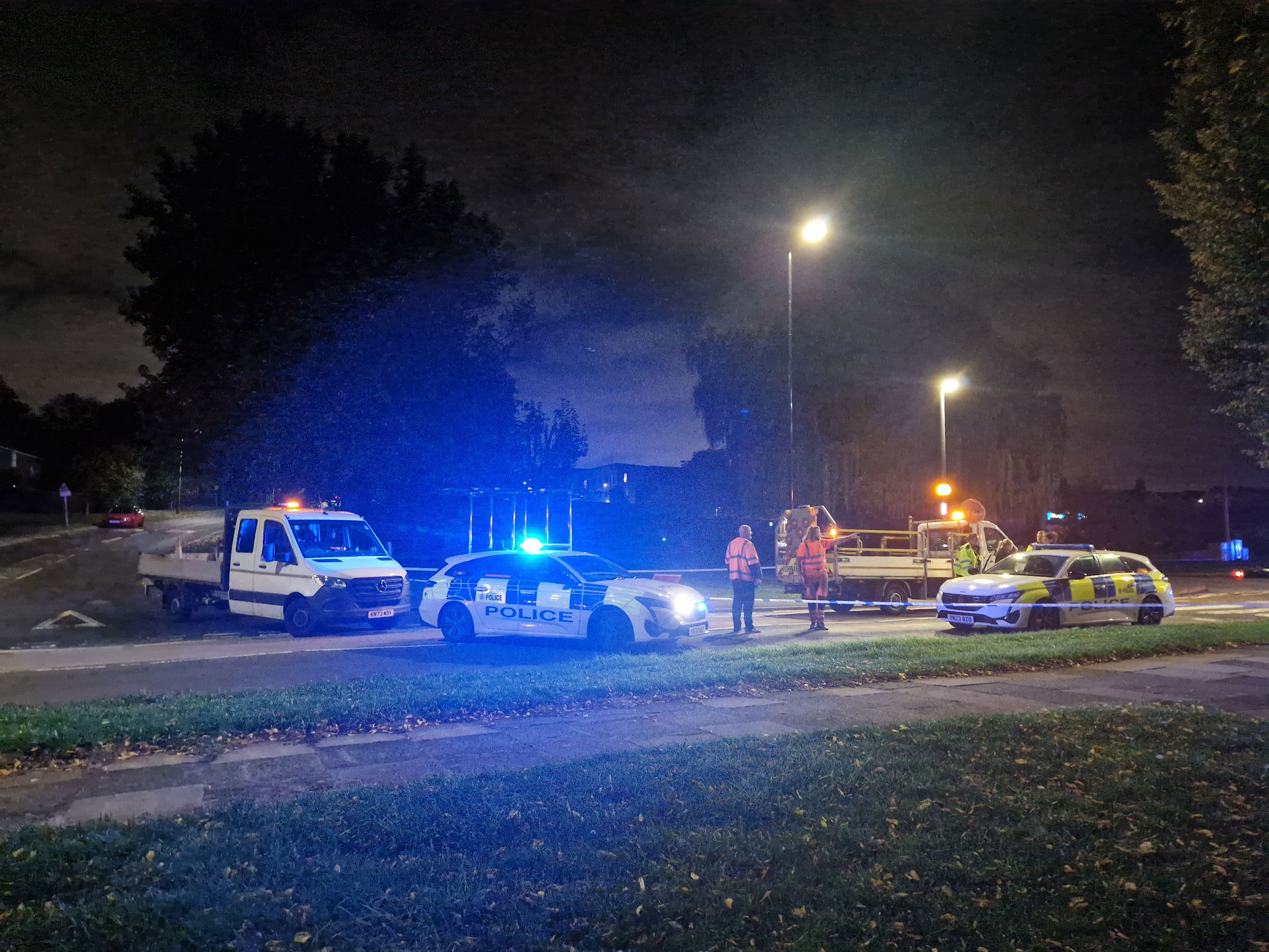 Fenton Road, Greasbrough: Road closed off late into the night as police ...