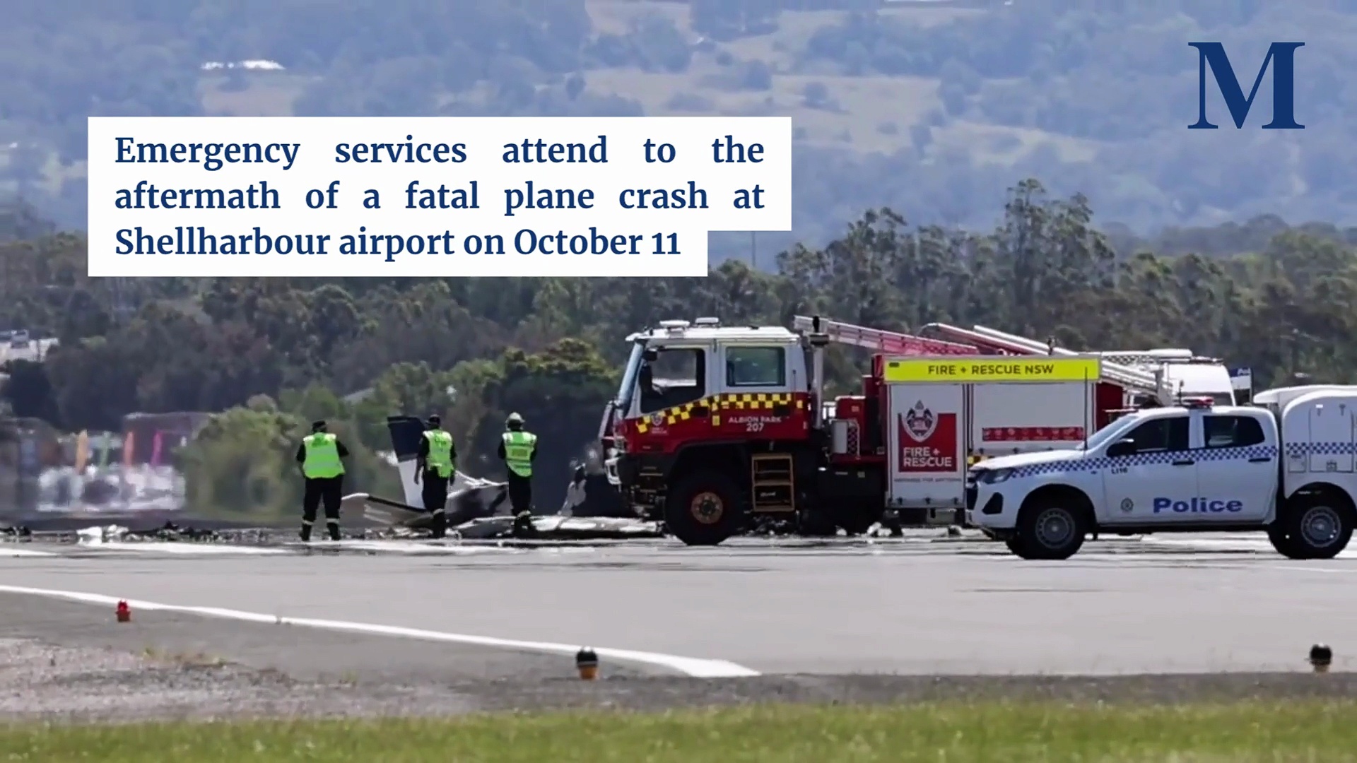 Three people killed in plane crash at Shellharbour airport