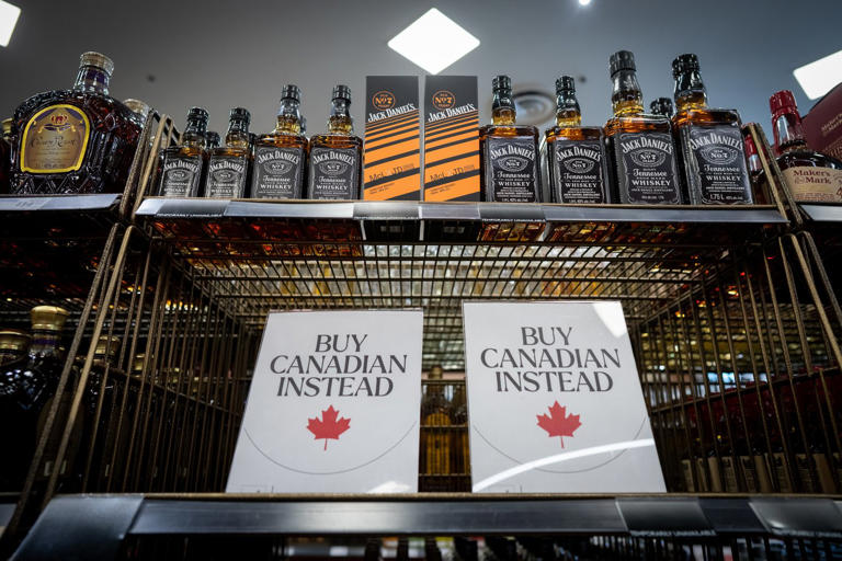 N.B. wants to sell its stock of American alcohol removed in anti-Trump ...