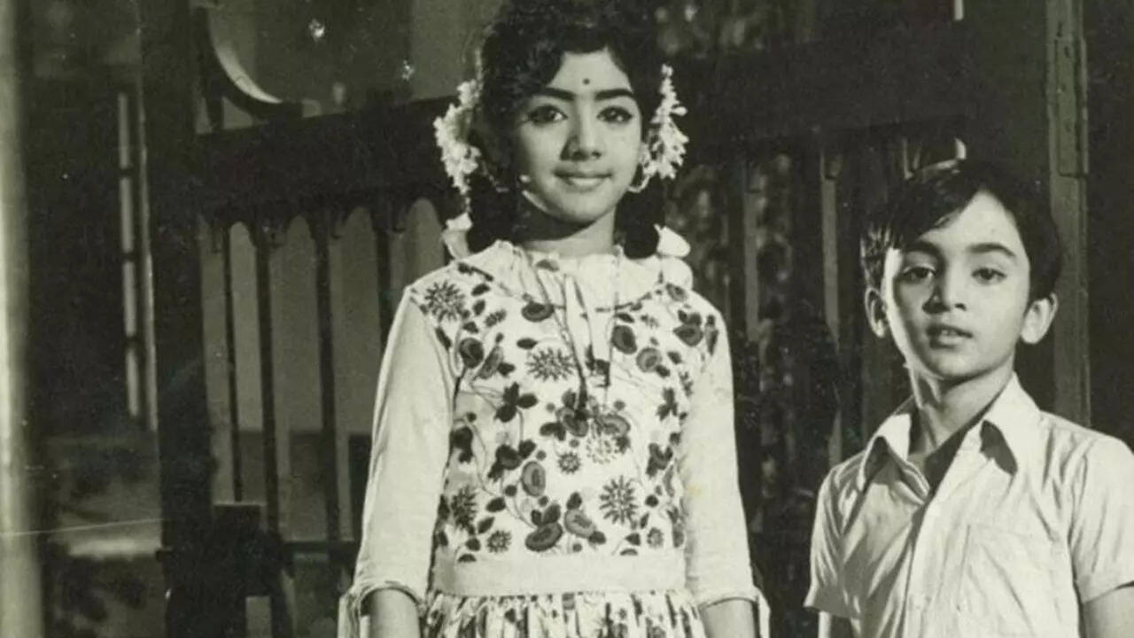 Did you know late actress Sridevi started her legendary career at just ...