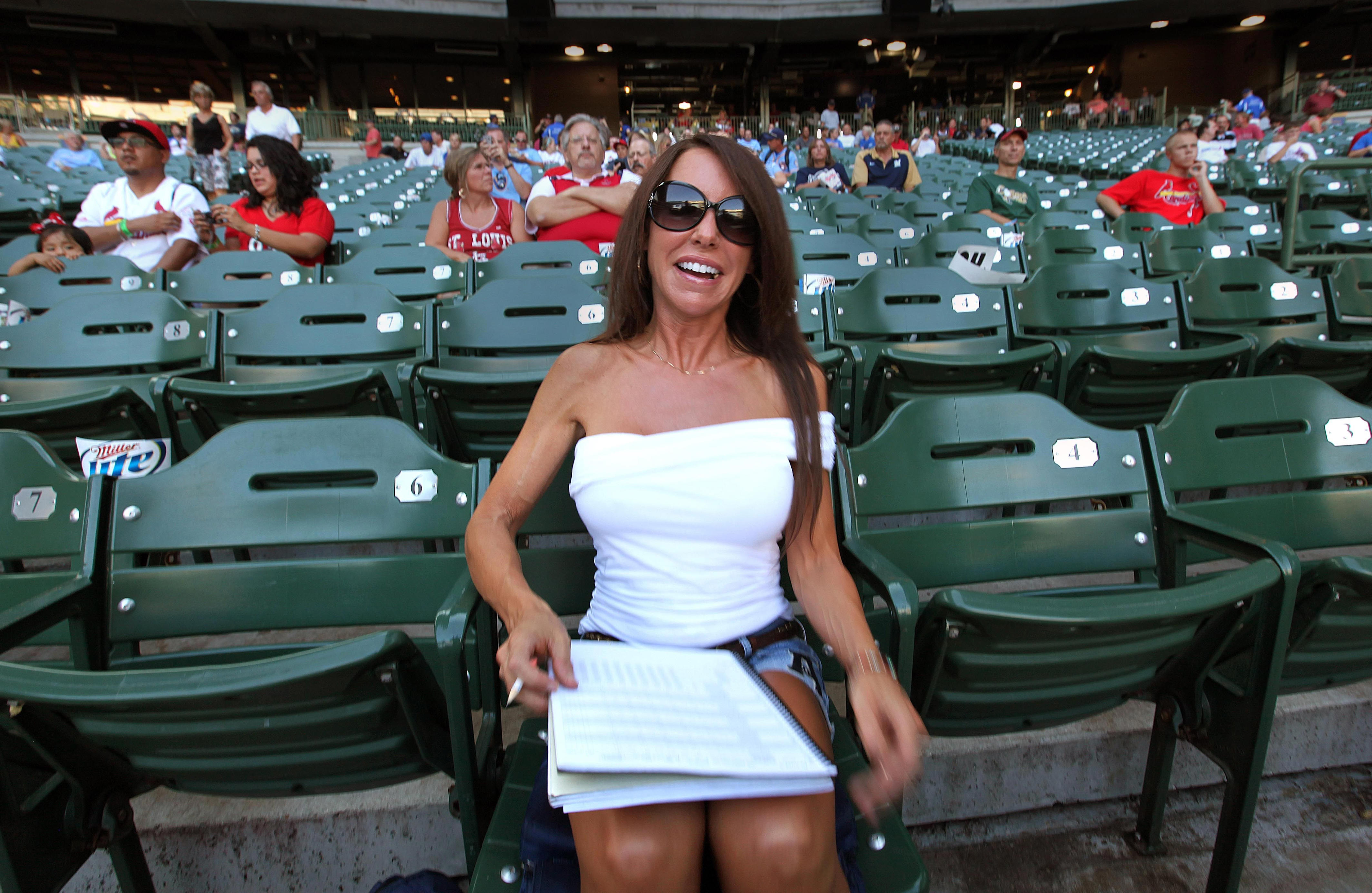 Will Front Row Amy be at Brewers - Cubs NLDS game?