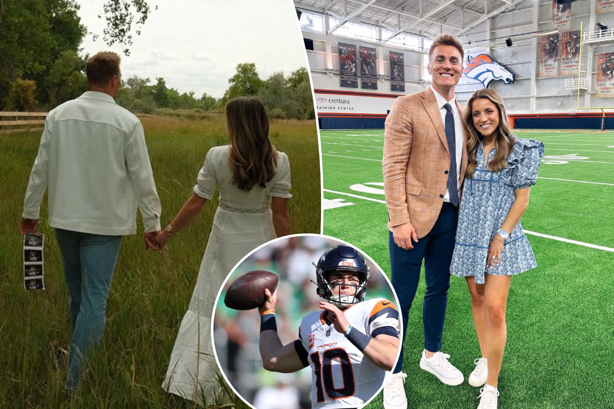 Broncos QB Bo Nix, wife Izzy reveal pregnancy before facing Jets in London