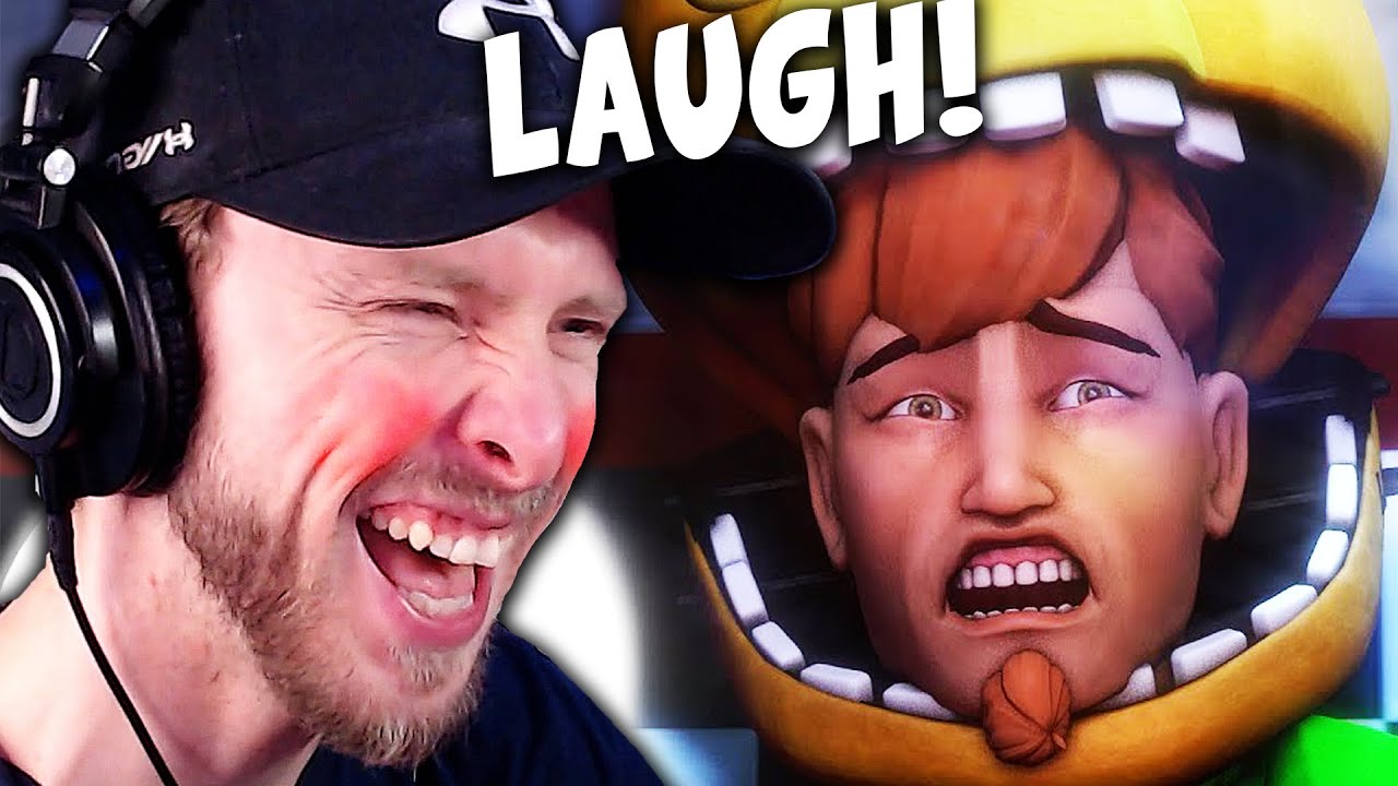 FNAF try not to laugh funny haha video
