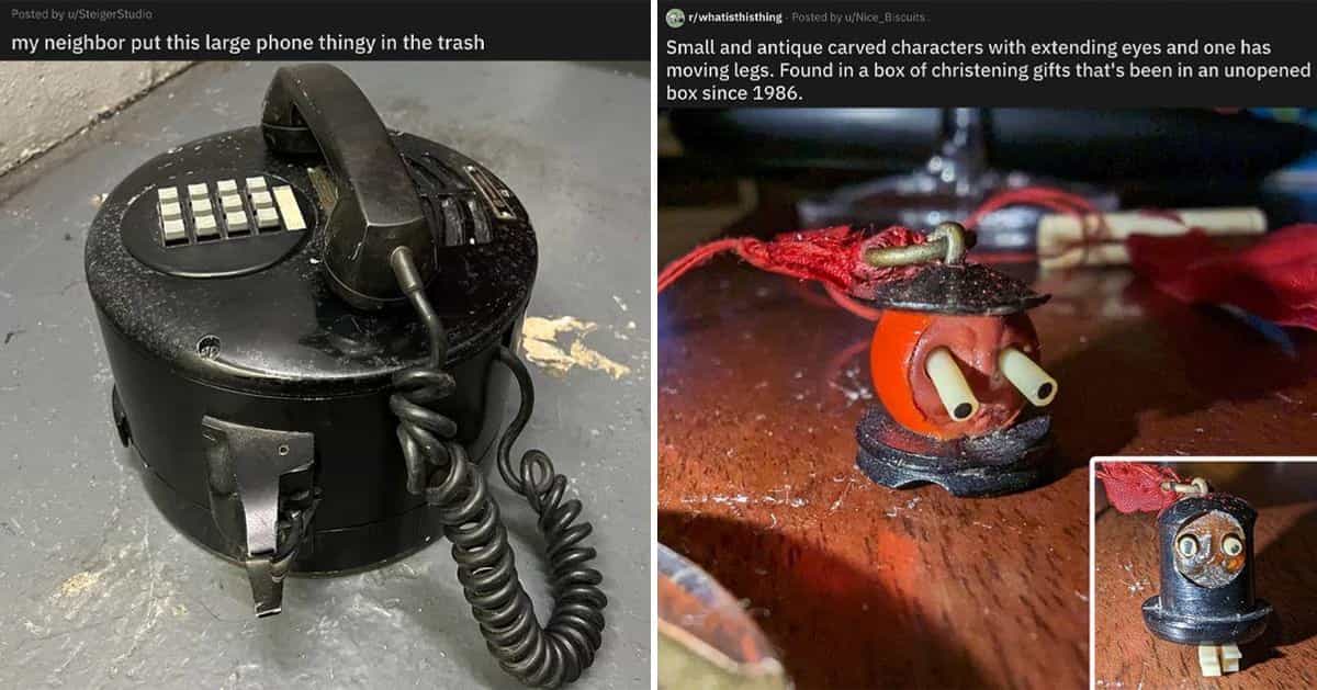 Strange objects people found