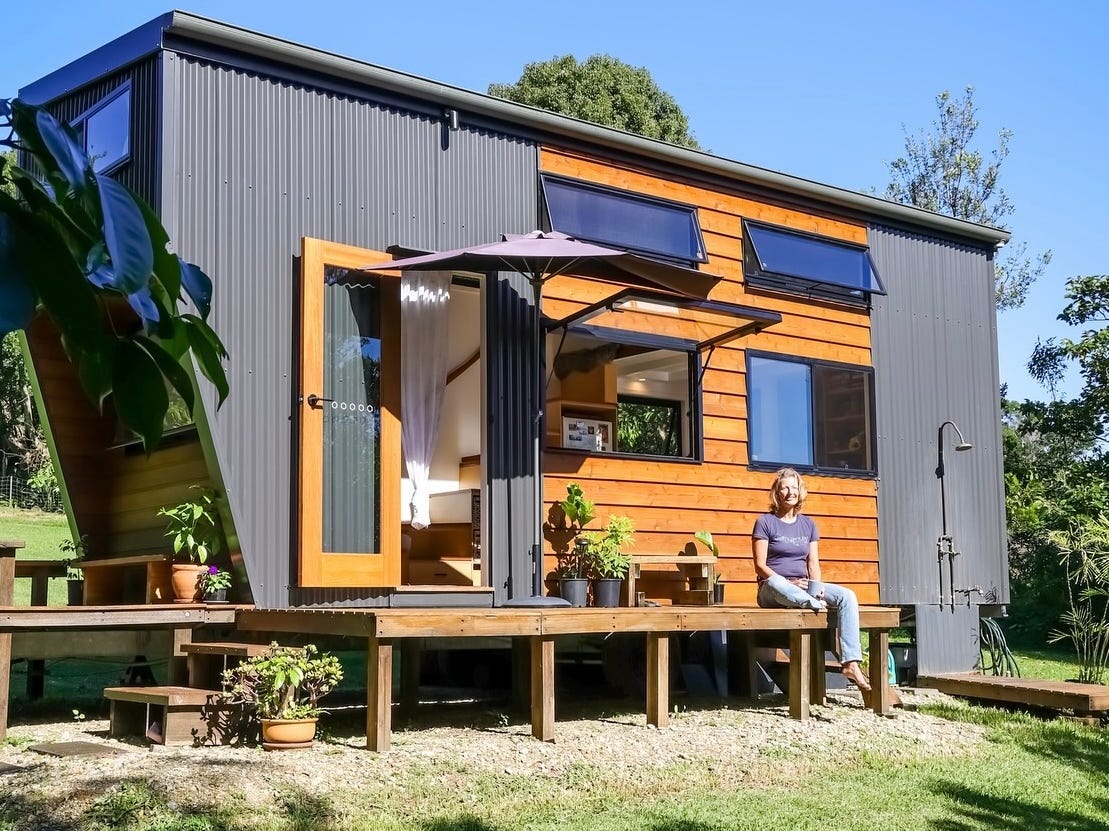 I struggled to afford rent, so I built myself a tiny house. At 56, I ...