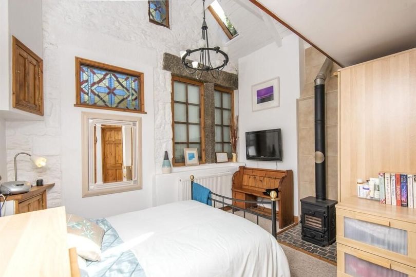 Look inside unique 19th-century building that's now a cosy one-bedroom home