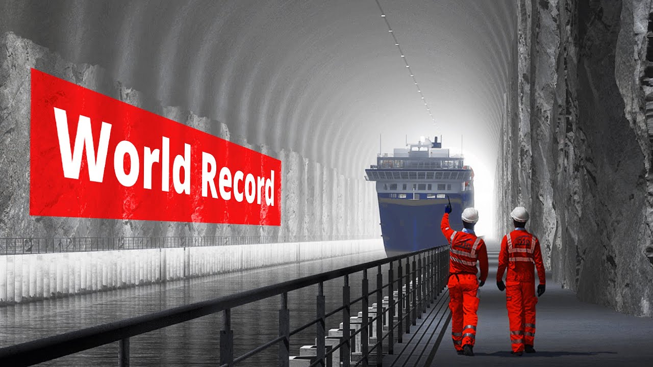 World's first tunnel for cruise ships